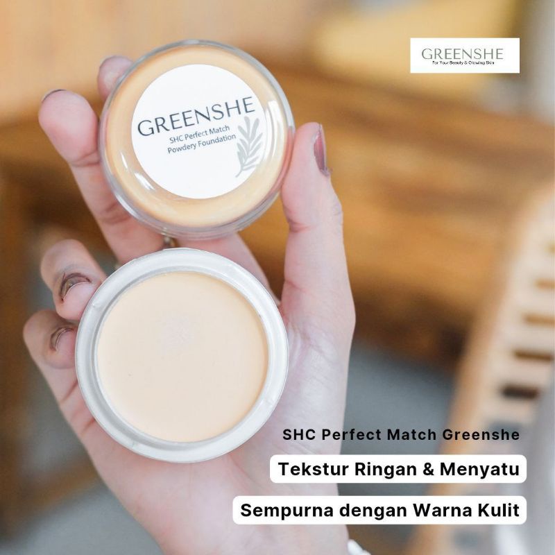Jual SHC PERFECT MATCH POWDERY FOUNDATION/ Bedak SHC by Greenshe ...