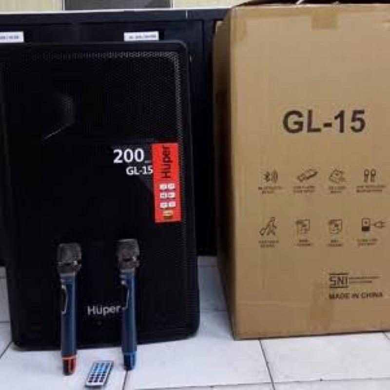 Jual Speaker Portable Huper GL 15 | Shopee Indonesia