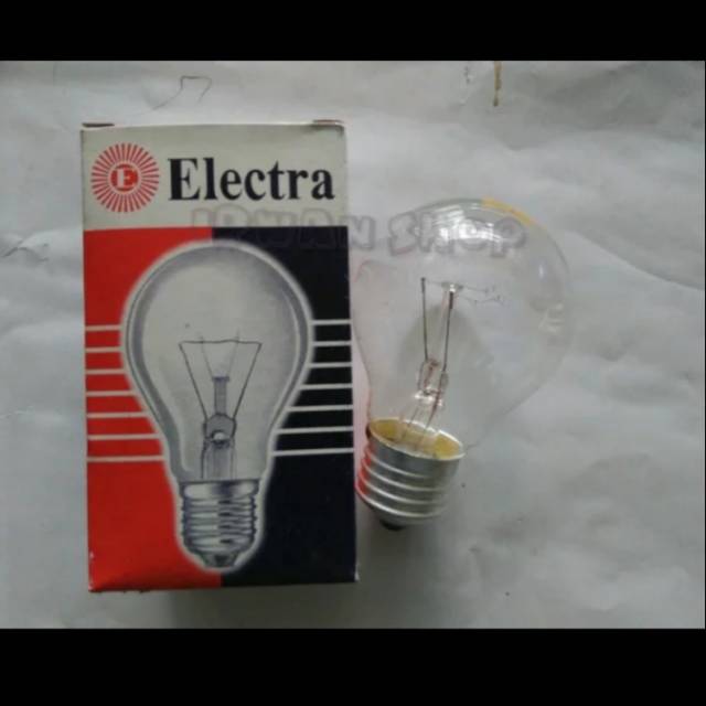 Jual Lampu Pijar 40 Watt / Bohlam 40 Watt Elektra Indonesia|Shopee ...