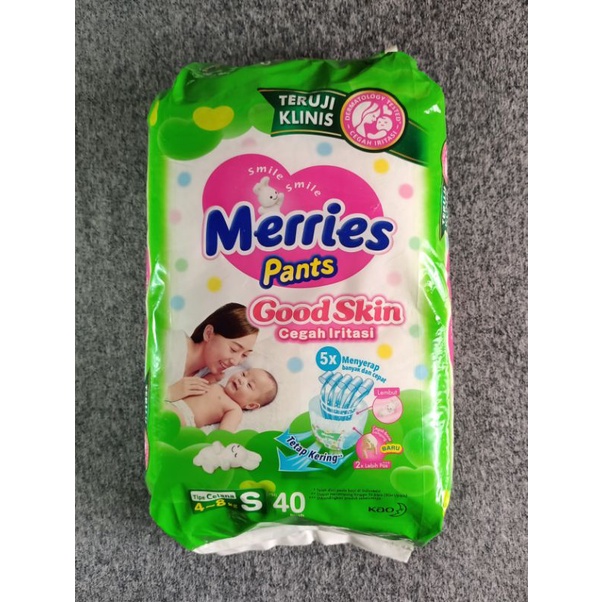 Jual Marries Pants Good Skin S40 - Popok Merries Indonesia|Shopee Indonesia