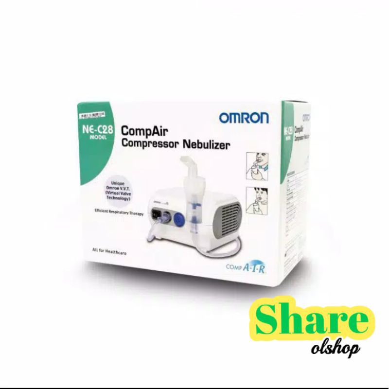 Jual Nebulizer Omron NE-C28 / Compresor Nebulizer / Alat Uap Terapai ...