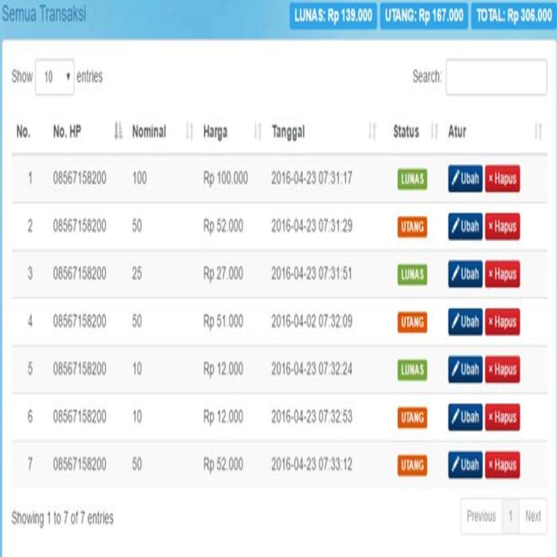 Jual Web aplikasi Penjualan pulsa PHP Indonesia|Shopee Indonesia