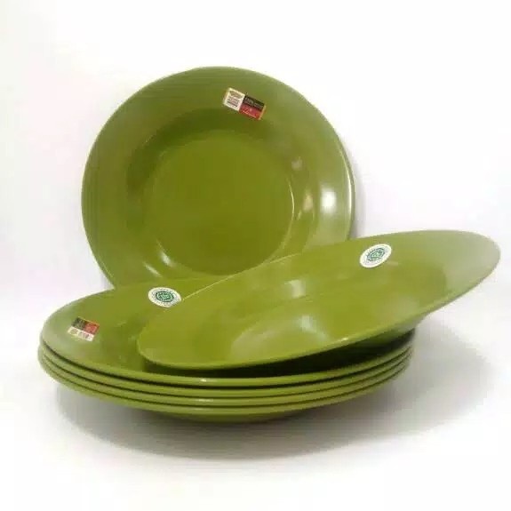 Jual Piring Makan Cekung 9" Golden Dragon P-0409 Melamin | Shopee Indonesia