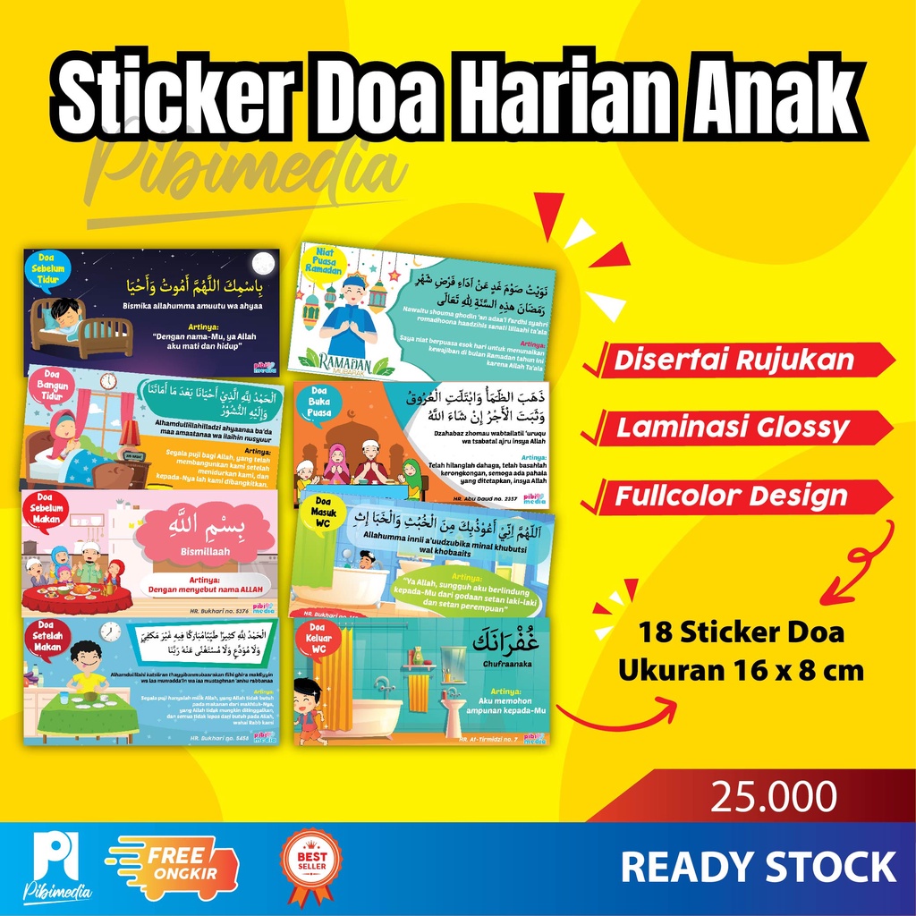 Jual Stiker Doa Anak Muslim - Sticker Doa Harian Anak Muslim | Shopee ... Jual Stiker Doa Anak Muslim - Sticker Doa Harian Anak Muslim | Shopee ...