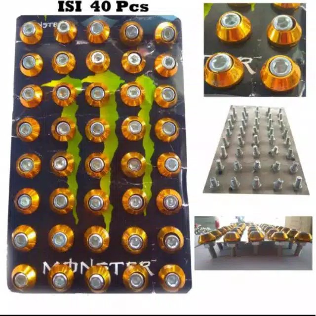 Jual Baut L plus ring monel ukuran 10 / baut monel L harga per pcs ...