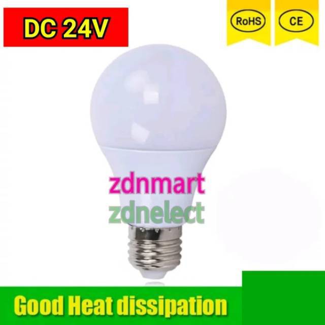 Jual lampu led dc 24v 7w 9w 24 volt 7 watt 9 watt super terang | Shopee ...