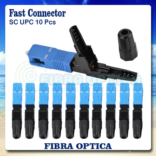 Jual Fast Connector SC UPC Fiber Optic SC/UPC FTTH 10 Pcs | Shopee Indonesia