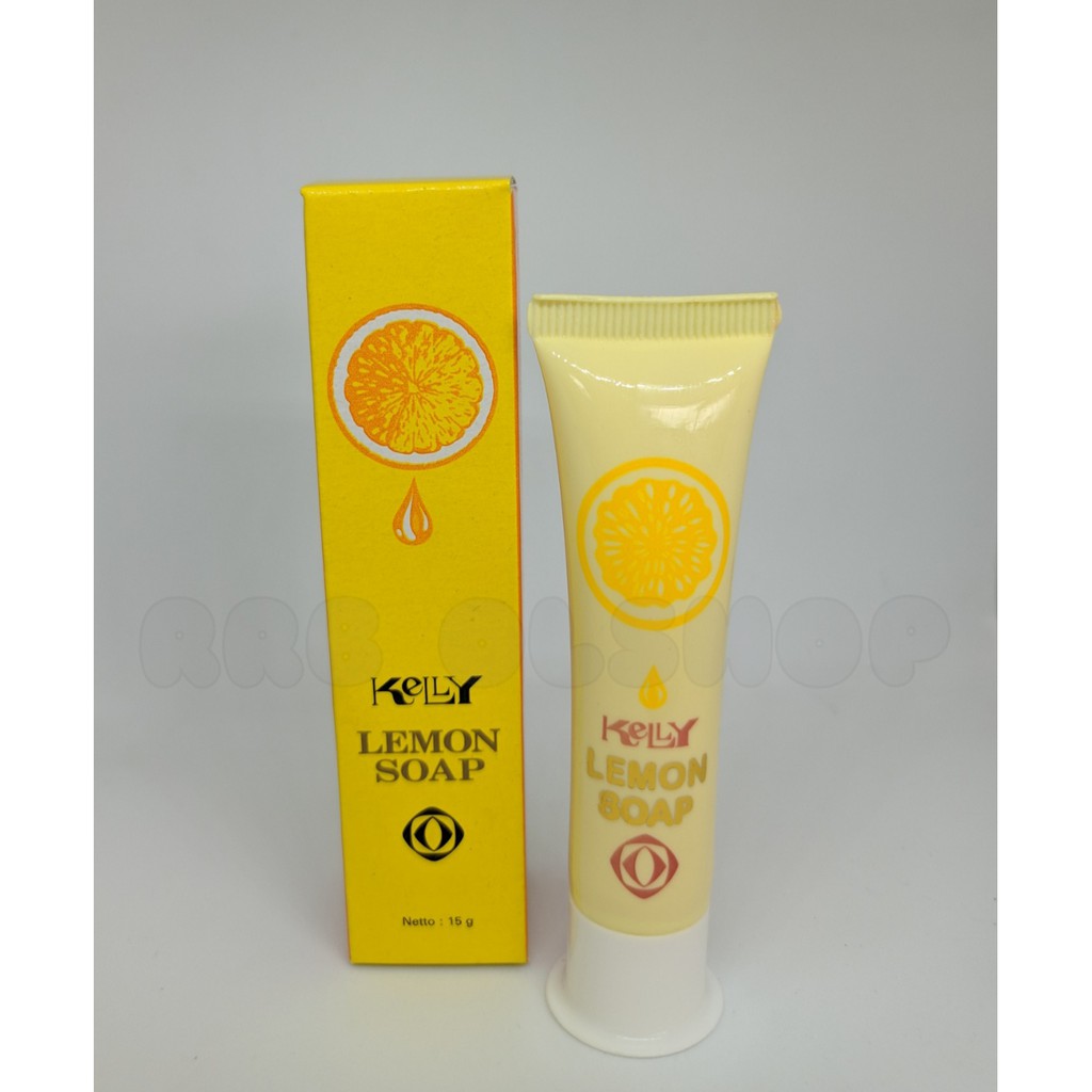 Jual KELLY SABUN WAJAH LEMON ORIGINAL BPOM SOAP 25 G | Shopee Indonesia
