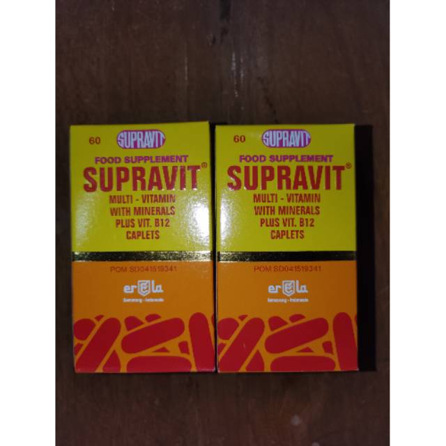 Jual SUPRAVIT MULTIVITAMIN | Shopee Indonesia