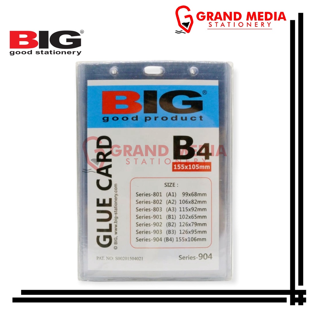 Jual [GRAND MEDIA] GLUE CARD / ID CARD MIKA / NAME TAG MIKA BIG B4 ...