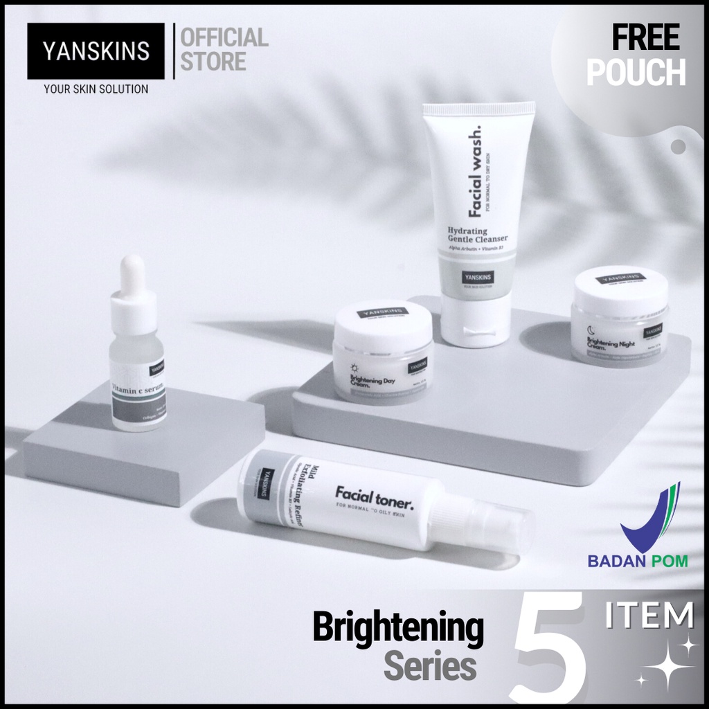 Jual PAKET 5 ITEM SKINCARE BPOM BRIGHTENING SERIES SKIN CARE VARIAN ... Jual PAKET 5 ITEM SKINCARE BPOM BRIGHTENING SERIES SKIN CARE VARIAN ...