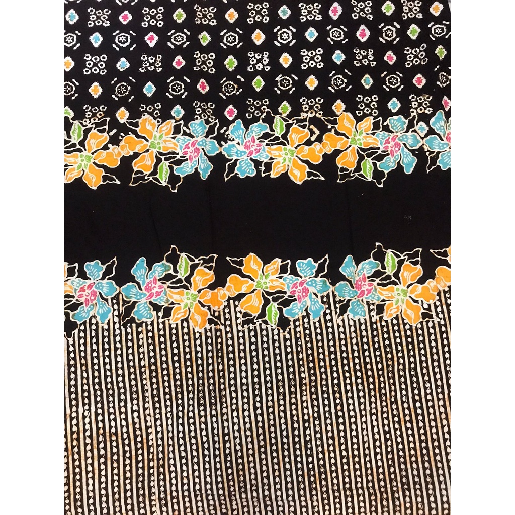 Jual Batik Kontemporer Motif 3D Jumputan Bunga (Cap Colet Pecah ...
