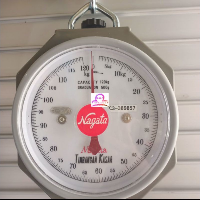 Jual Timbangan Gantung Manual Jarum 120 Kg Nagata / C3 120Kg | Shopee Indonesia