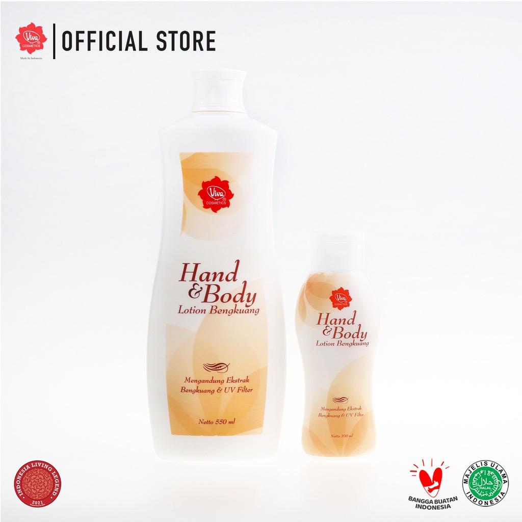 Jual Viva Hand & Body Lotion Bengkuang 550 ml (WHITENING & UV Filter ...
