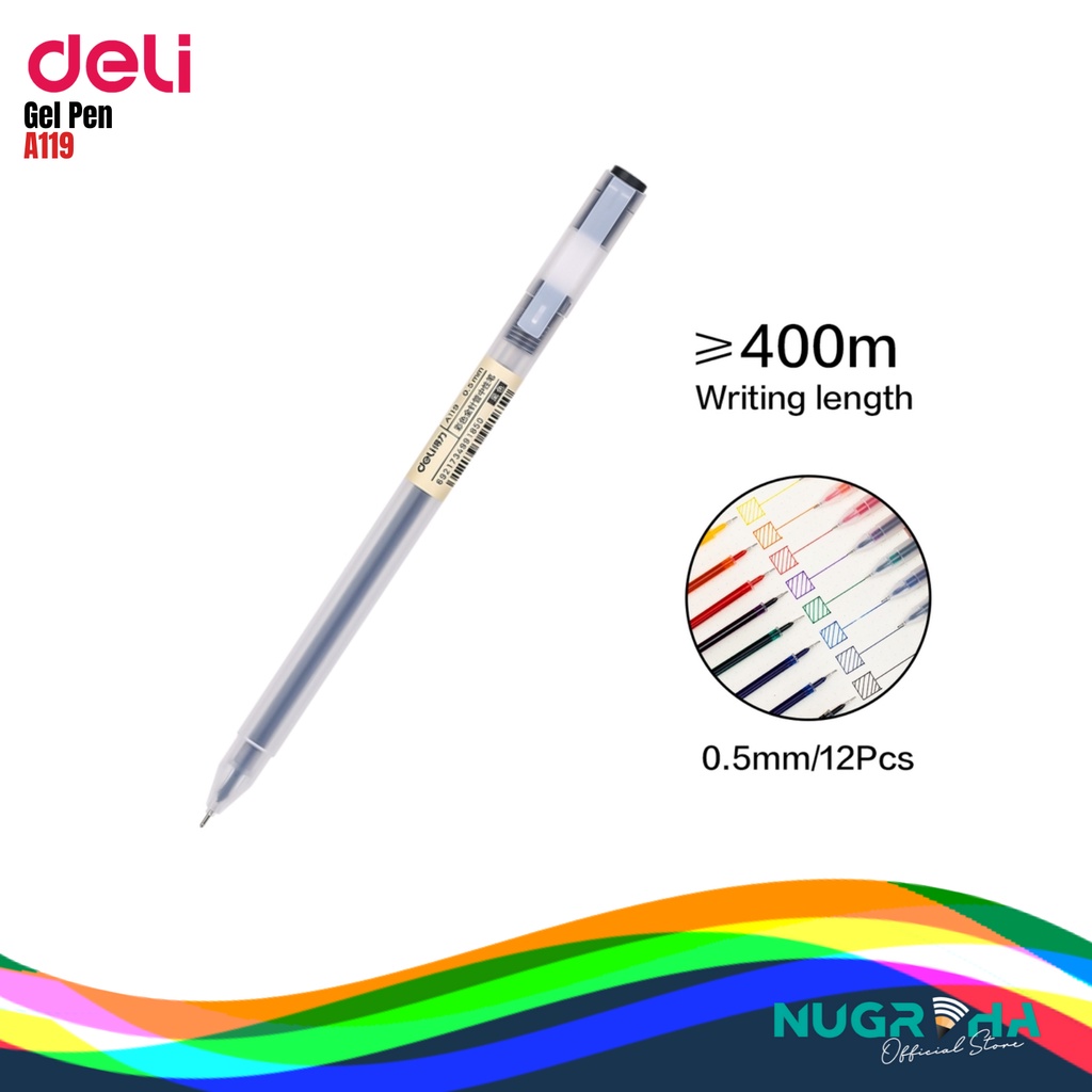 Jual BALLPOINT / PENA / PEN DELI A119 | Shopee Indonesia