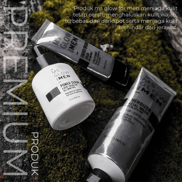 Jual Paket wajah Ms glow for men gaika id | Shopee Indonesia