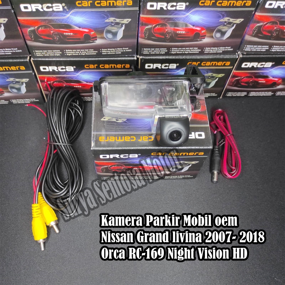 Jual Kamera Mundur Belakang Oem Grand Livina Merek Orca RC-169 Night Vision HD | Shopee Indonesia