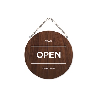 Jual papan tanda open close - signage open closed Indonesia|Shopee ...
