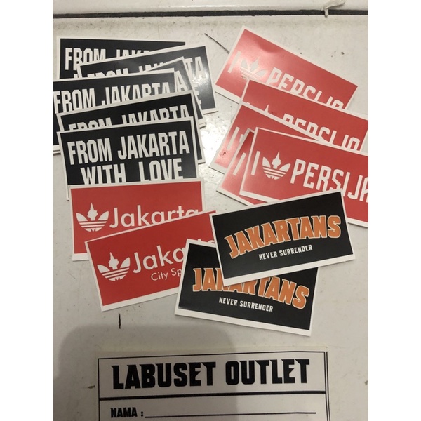 Jual Stiker Persija | Shopee Indonesia