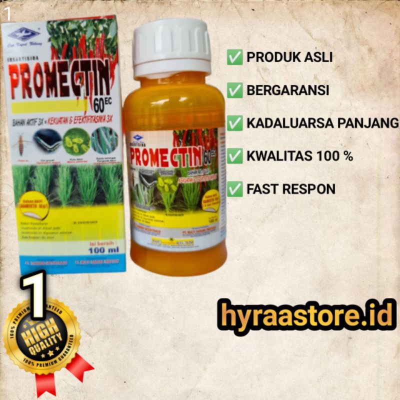 Jual Insektisida PROMECTIN 60EC - Kemasan 100ml | Shopee Indonesia
