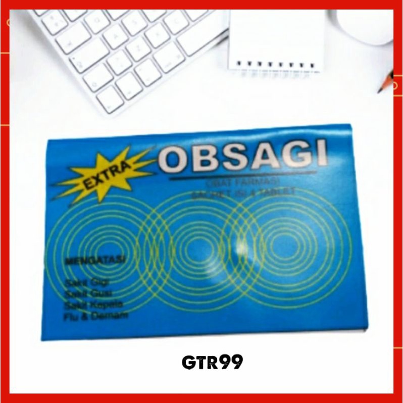 Jual OBSAGI OBAT SAKIT GIGI Obat Anti Nyeri Kemasan Baru 1 Renceng isi ...