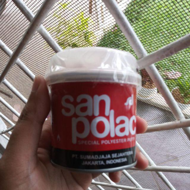 DEMPUL PLASTIK SANPOLAC MERAH 250GR SAN POLAC | Shopee Indonesia