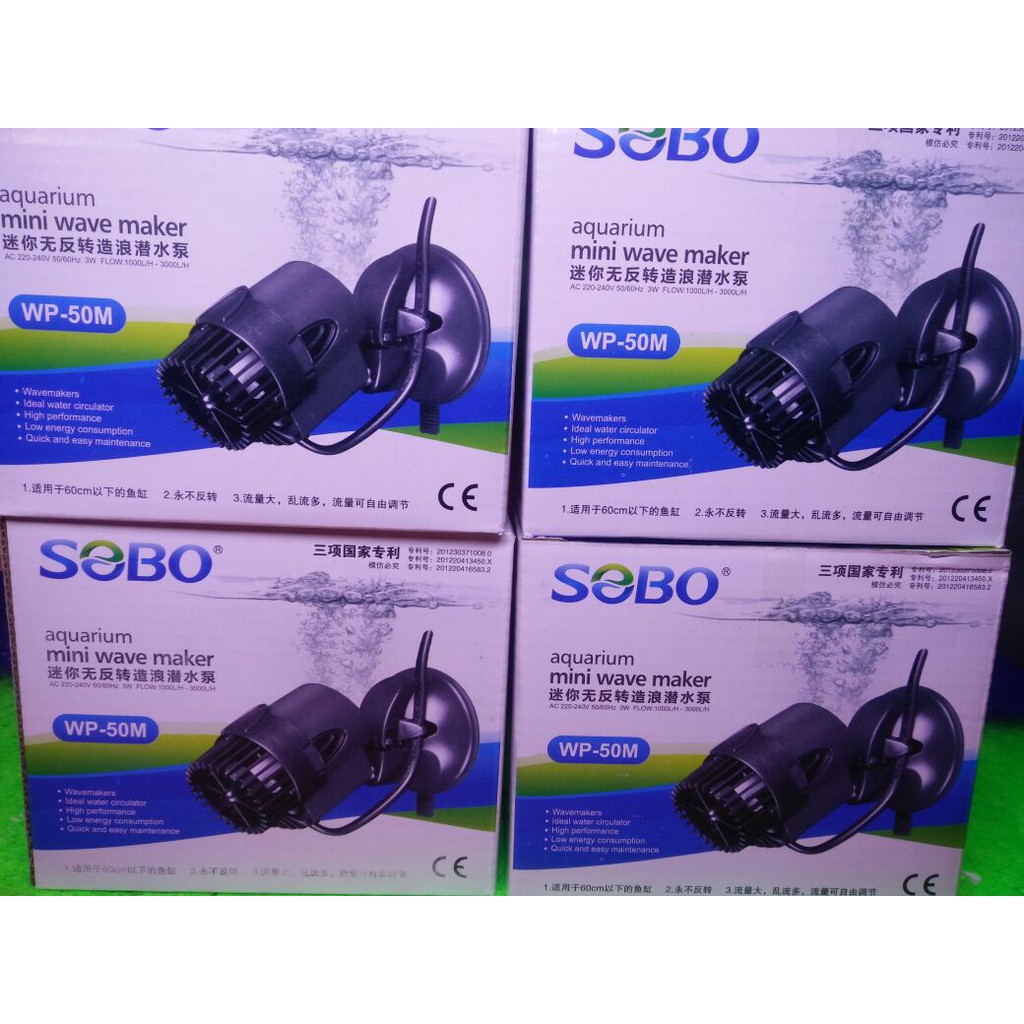 Jual Mini Wave Maker Sobo WP-50M (3 watt) mesin Pembuat Gelombang arus ...