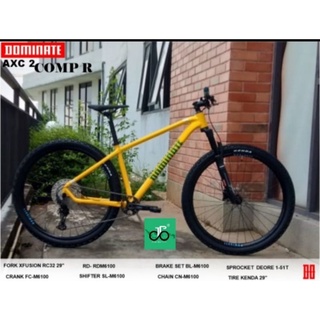 Jual Sepeda MTB 29" Dominate AXC 2 Comp R Shimano | Shopee Indonesia