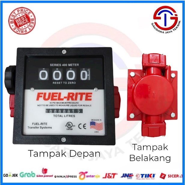 Jual Meteran Solar Flowmeter FUELRITE 4 digit USA | Shopee Indonesia