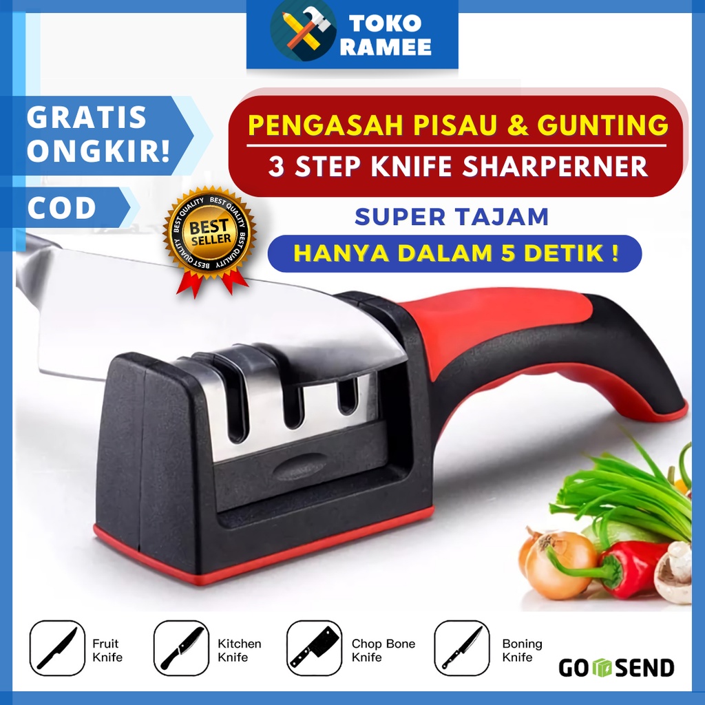 Jual Alat Pengasah Asahan Asah Penajam Pisau dan Gunting Stainless ...