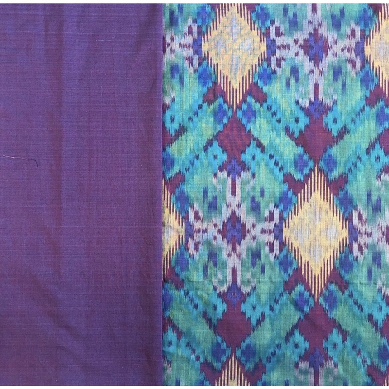 Jual Endek Katun Tenun Ikat Asli Bali Endek Sekar Jepun 3,5m | Shopee ...