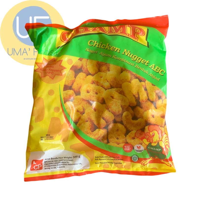 Jual CHAMP CHICKEN NUGGET ABC 500GR | Shopee Indonesia
