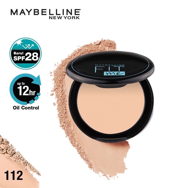 Jual MAYBELLINE FIT ME MATTE + PORELESS COMPACT POWDER Indonesia|Shopee ...
