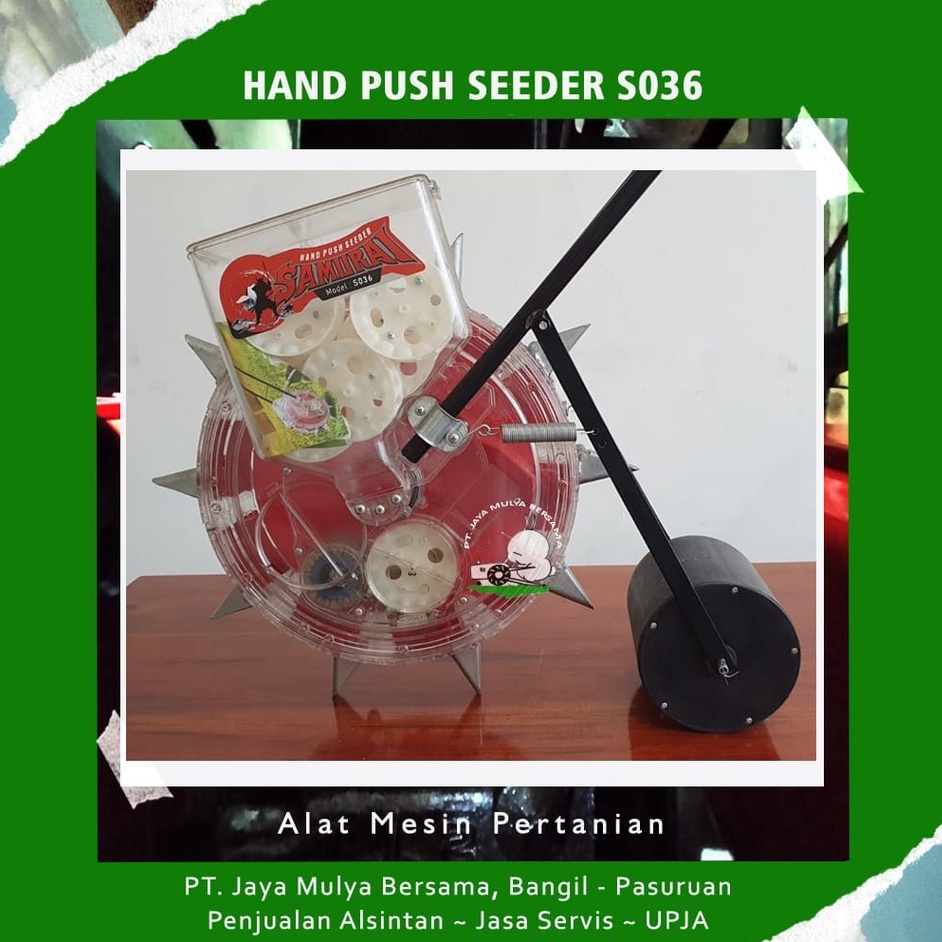 Jual SAMURAI HAND PUSH SEEDER S036 (Alat sebar benih/tanam biji ...