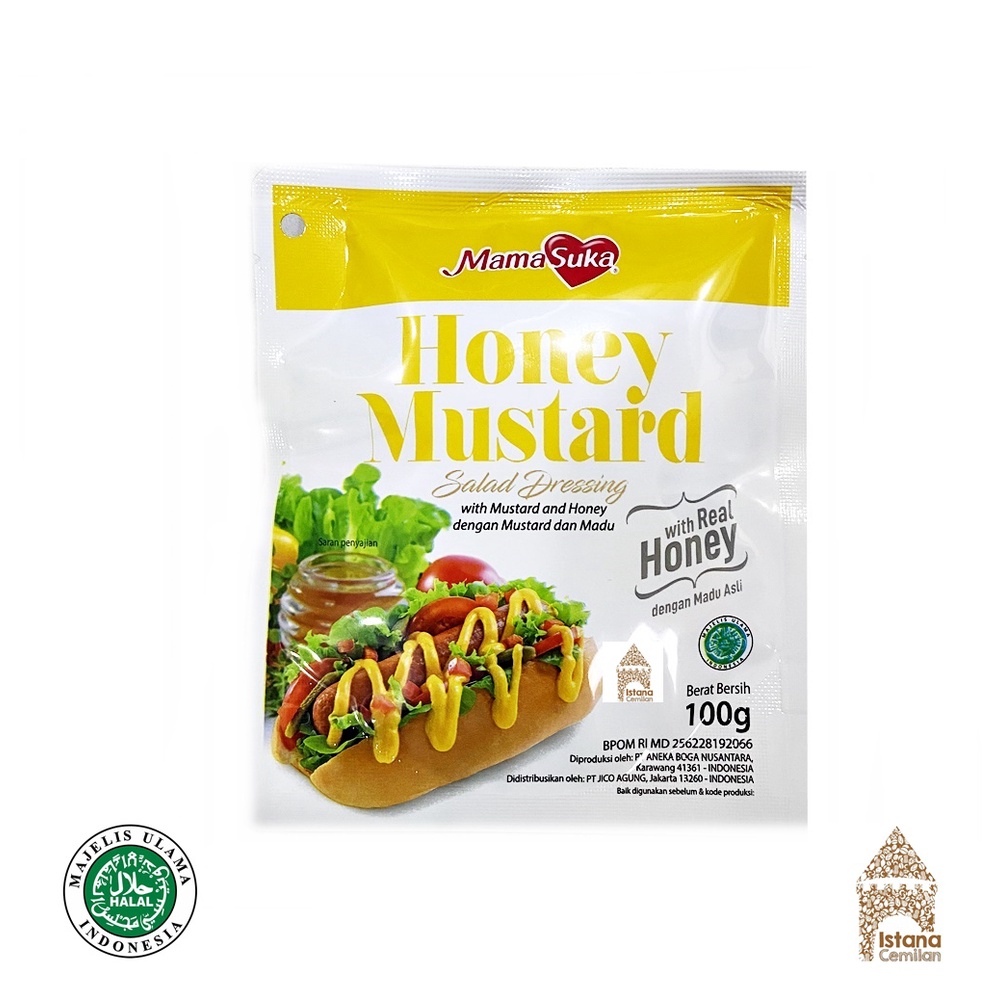 Jual Mamasuka / Mama Suka Saus Honey Mustard Salad Dressing 100 Gram ...