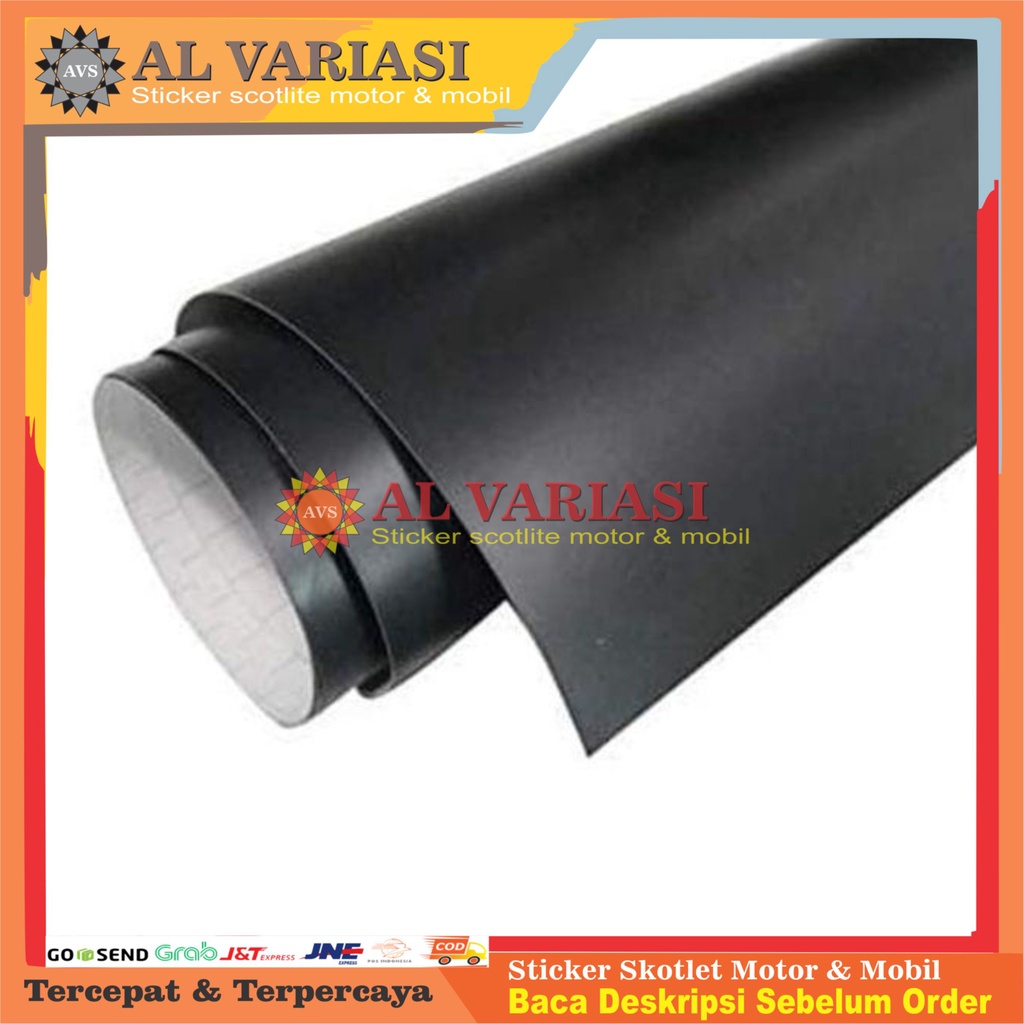 Jual STICKER SKOTLET MOTOR BLACK / STIKER SCOTLITE SKOTLET POLOS WARNA ...