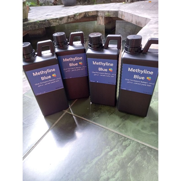 Jual Methylene Blue 1 Liter - Obat Biru Parasit Virus Jamur Bakteri ...