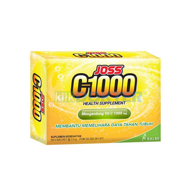 Jual Joss C1000 Box/Dus/Dos - Vitamin C | Shopee Indonesia