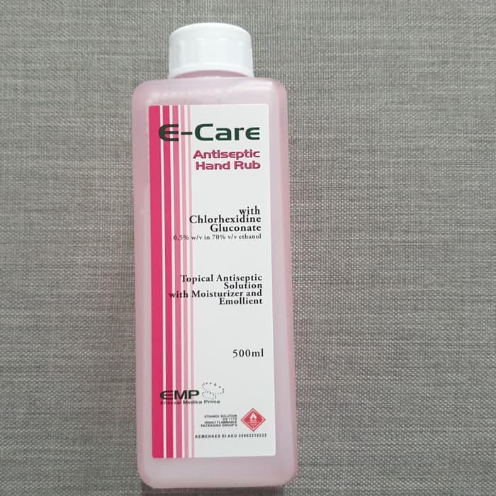 Jual E care Hand Sanitizer Hand rub Ecare E-care 500 ml ORIGINAL ...