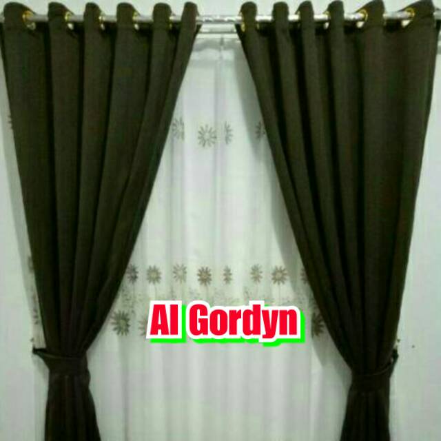 Jual Gordyn /gorden /hordeng polos | Shopee Indonesia