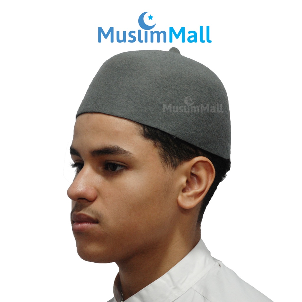 Jual TheKufi Peci Tarbus Wol Abu-Abu Maroko - Fez Wol Tarbus | Shopee ...