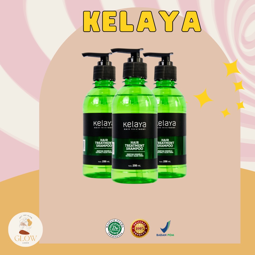 Jual KELAYA Hair Treatment Shampoo 250ml (100% ORIGINAL & BPOM ...