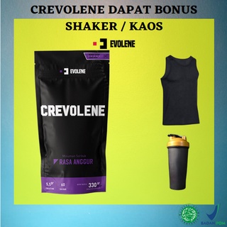 Jual CREVOLENE CREATINE EVOLENE ANGGUR GRAPE 330GR 330 GR GRAM BPOM ...