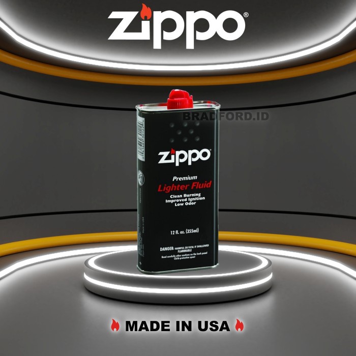 Jual Minyak Zippo 355 ML Fluid Zippo Original Made In USA | Shopee ...