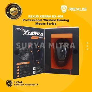 Mouse Wireless Rexus RX109 Xierra Professional | Shopee Indonesia