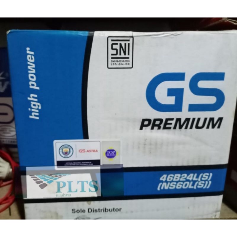 Jual Gs Atra Premium Ns60LS basah (aki hyundai avega) | Shopee Indonesia
