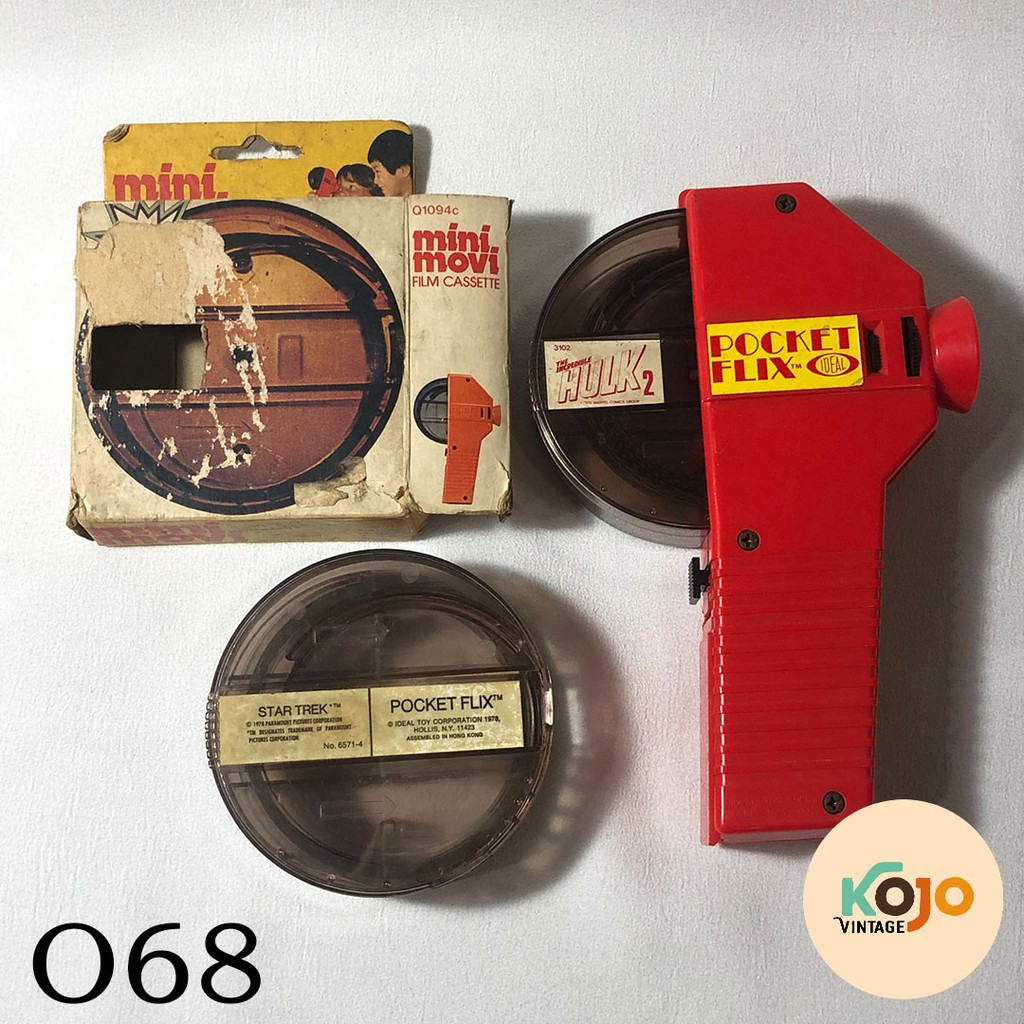 Jual Mainan Jadul Pocket Flix Movie Viewer 1978 Vintage Toys Classic ...