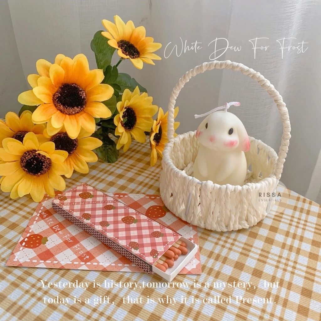 Jual Lilin Bunny Scented Wax Prop Foto Layout Aesthetic Souvenir Hadiah ...