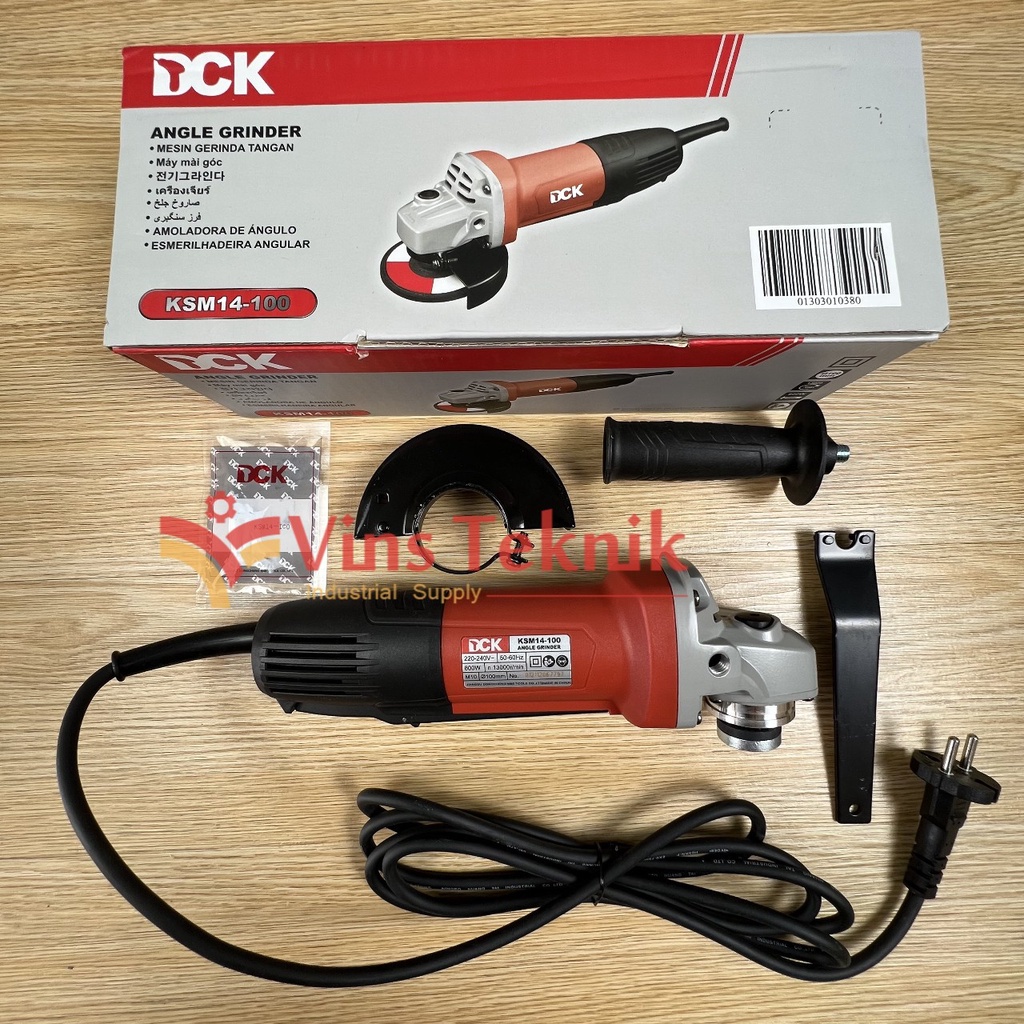 Jual mesin gerinda tangan 4 inch angle grinder PADDLE SWITCH DCK KSM14 ...