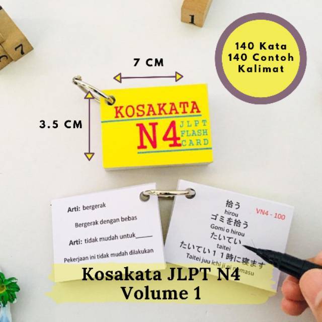 KARTU KOSAKATA JLPT N4 VOLUME 1 FLASHCARDS PRAKTIS - RSP FLASH CARDS ... KARTU KOSAKATA JLPT N4 VOLUME 1 FLASHCARDS PRAKTIS - RSP FLASH CARDS ...